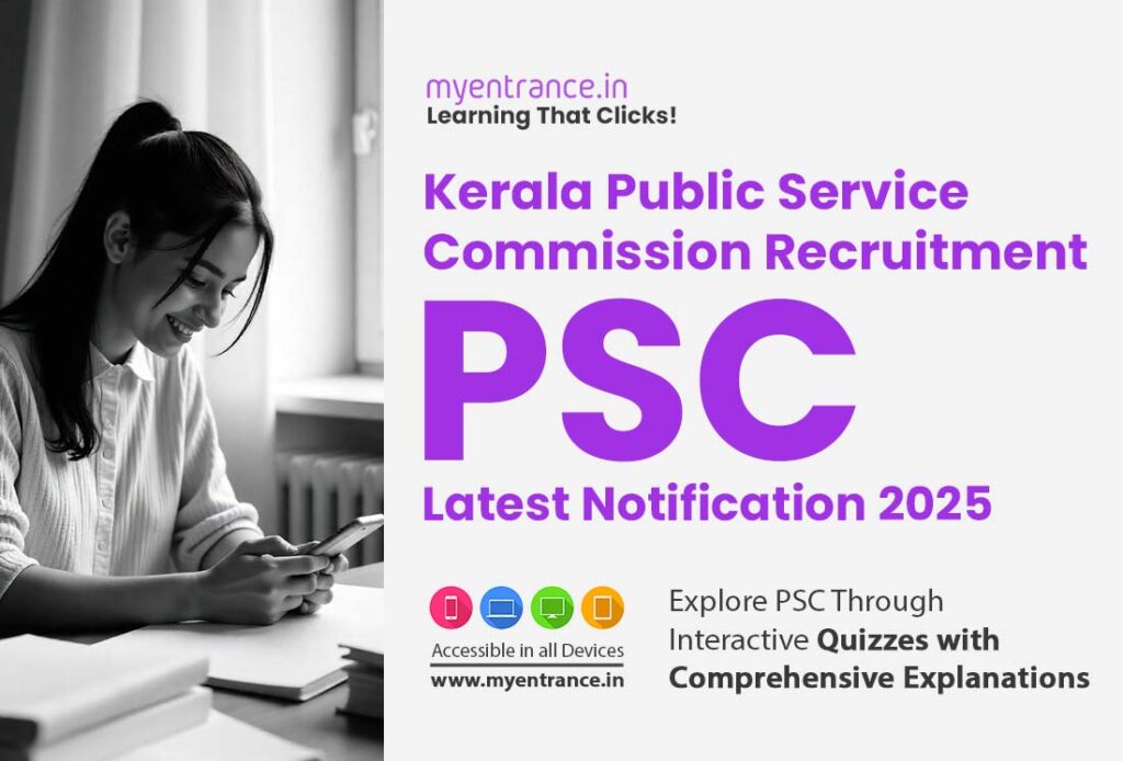 Kerala Administrative Service (KAS) Exam Notification 2025 - My Entrance