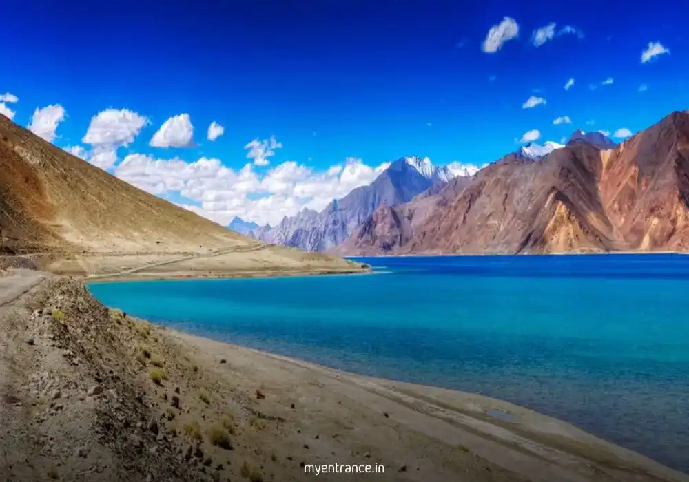 Why Does Pangong Lake Change Colour? - My Entrance