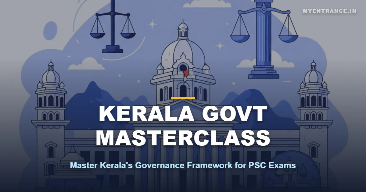 Kerala PSC Thulasi Last Minute Preparation Guide - My Entrance